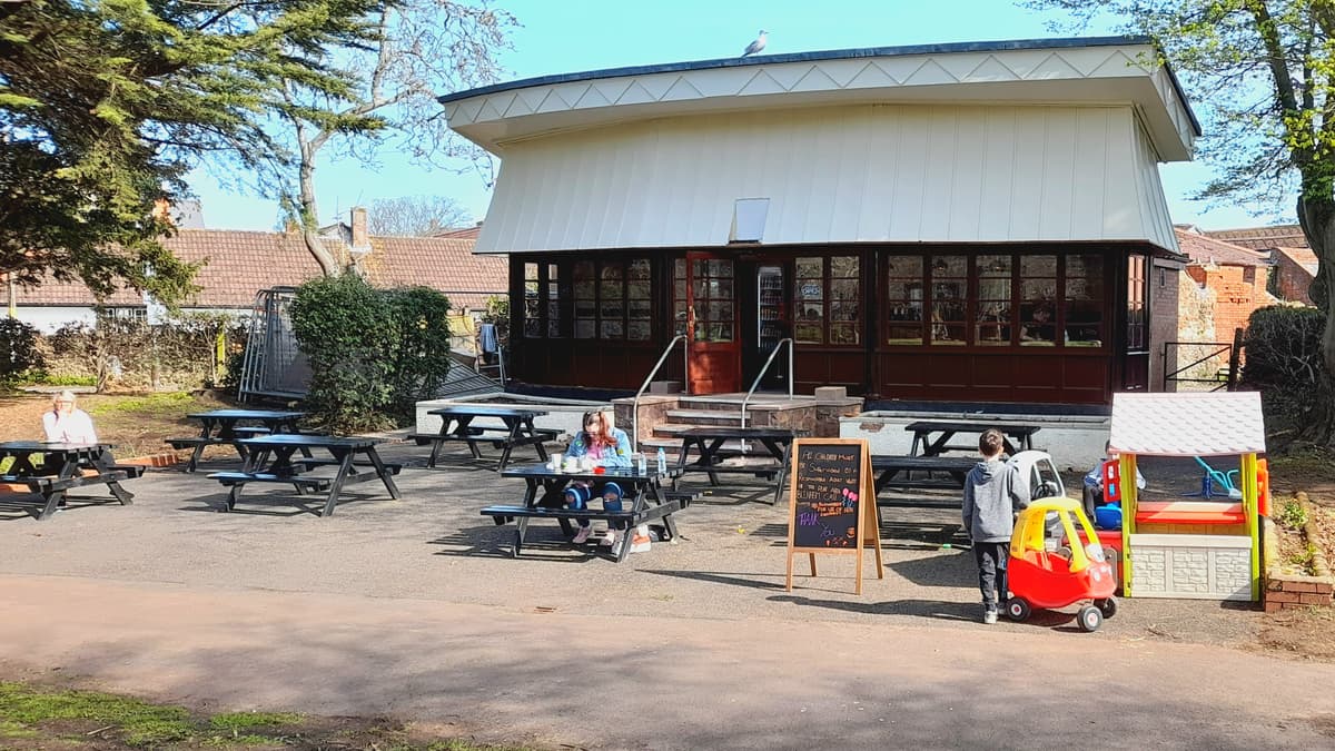 Customer praise for re-opened Blenheim Gardens Cafe in Minehead | wsfp.co.uk
